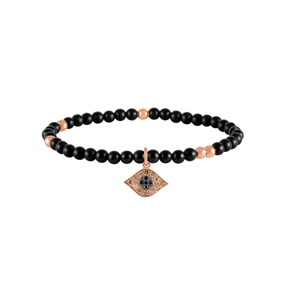 Evil eye- rose&black – Anil Arjandas